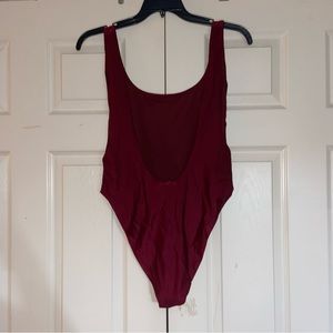 aerie | Swim | Maroon One Piece Swimsuit | Poshmark